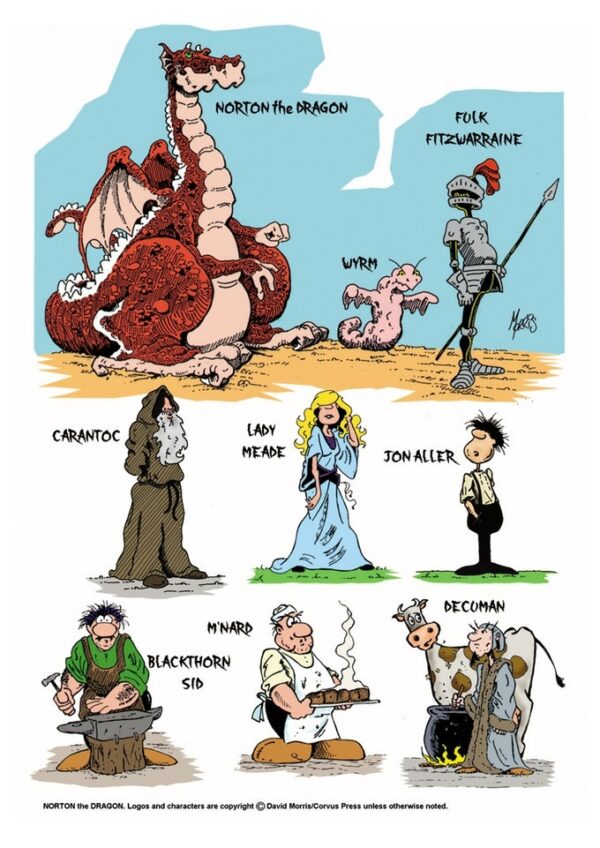 Creator Insights: The Tale of Norton The Dragon – Time Bomb Comics ...